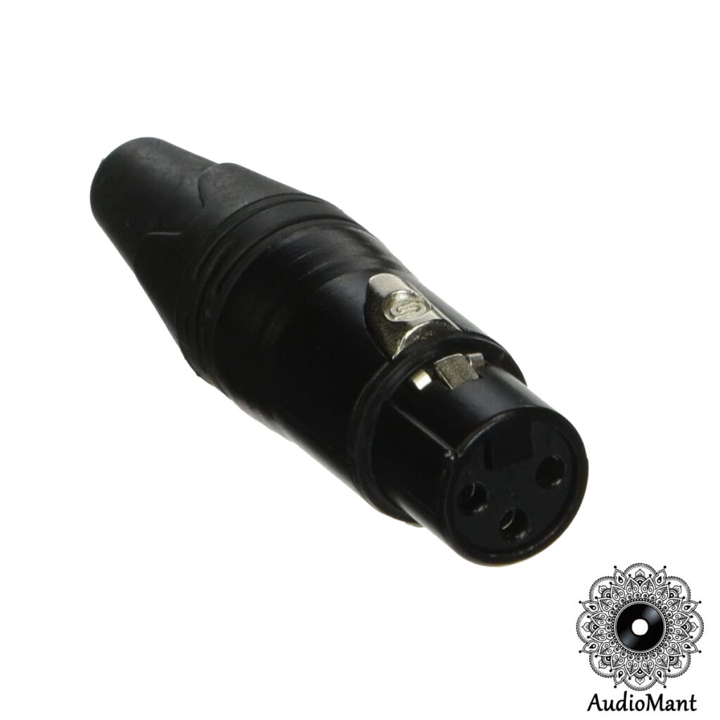 FICHA XLR HEMBRA – SCSF3-BG – SEETRONIC – AudioMant